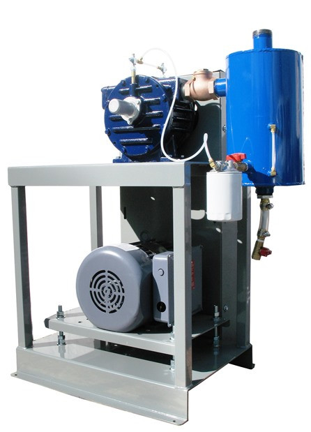 7.5 HP E-7.5 Vacuum Pump Package as shown M-Style - Hamby Dairy Supply