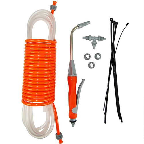Teat Sprayer Drop Kit with Orange Classic Gun - Hamby Dairy Supply