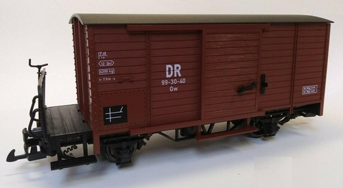 LGB European style German Boxcar with a platform for the brakeman - G ...