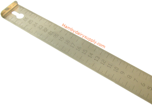 14 gallon - 50 Liter - Measuring Dip Stick for Milk Plan Cooling tank ...