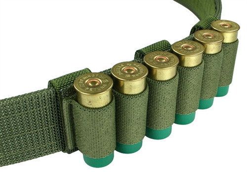 BELT MOUNTED 6 RD. SHOTSHELL CARRIER FITS 1.75" PANTS BELTS - DIVISION ...