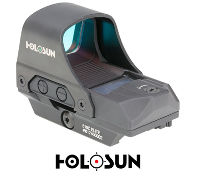 HOLOSUN HE510C-GRN OPEN REFLEX CIRCLE DOT GREEN DOT SIGHT - DIVISION MOGUL