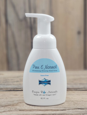 Unscented Pure & Natural - Foaming Hand Soap | Oregon Rain Soap