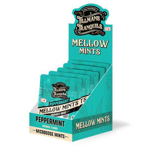 Tillmans Tranquils Delta 9 THC + CBD 10:1 Mellow Mints - Calm Leaf