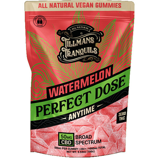 Life Support Labs Broad Spectrum CBD Male Performance Gummies - Calm Leaf