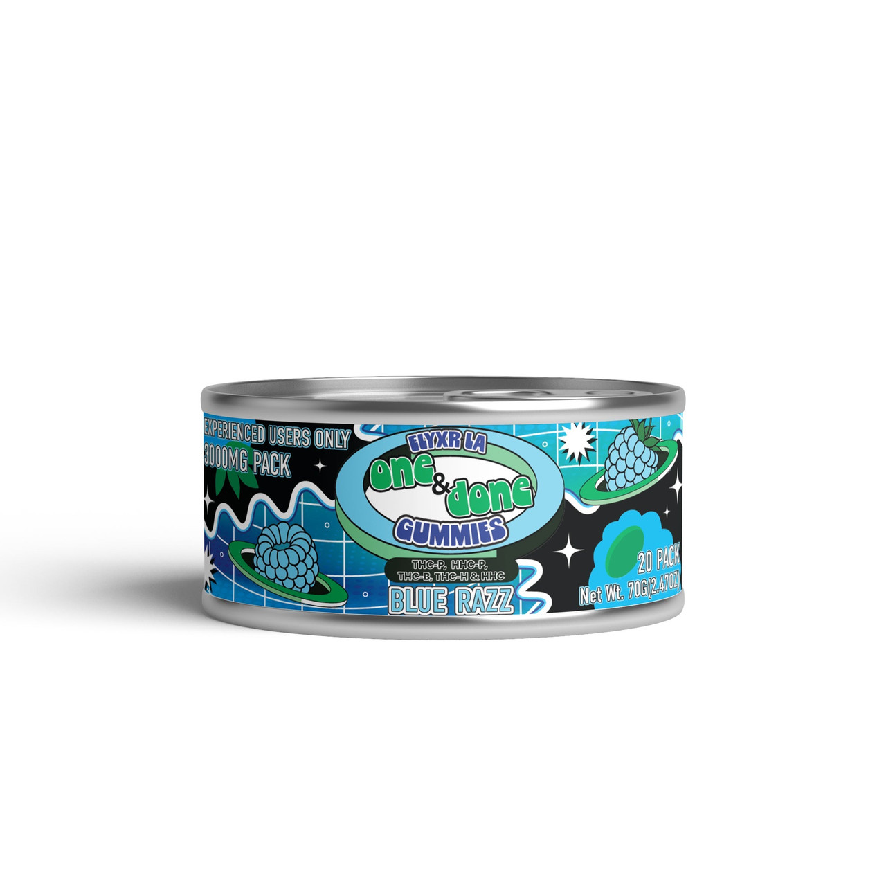 Exodus Gigabytes THC-A + THC-P + CB9A Gummies - Calm Leaf