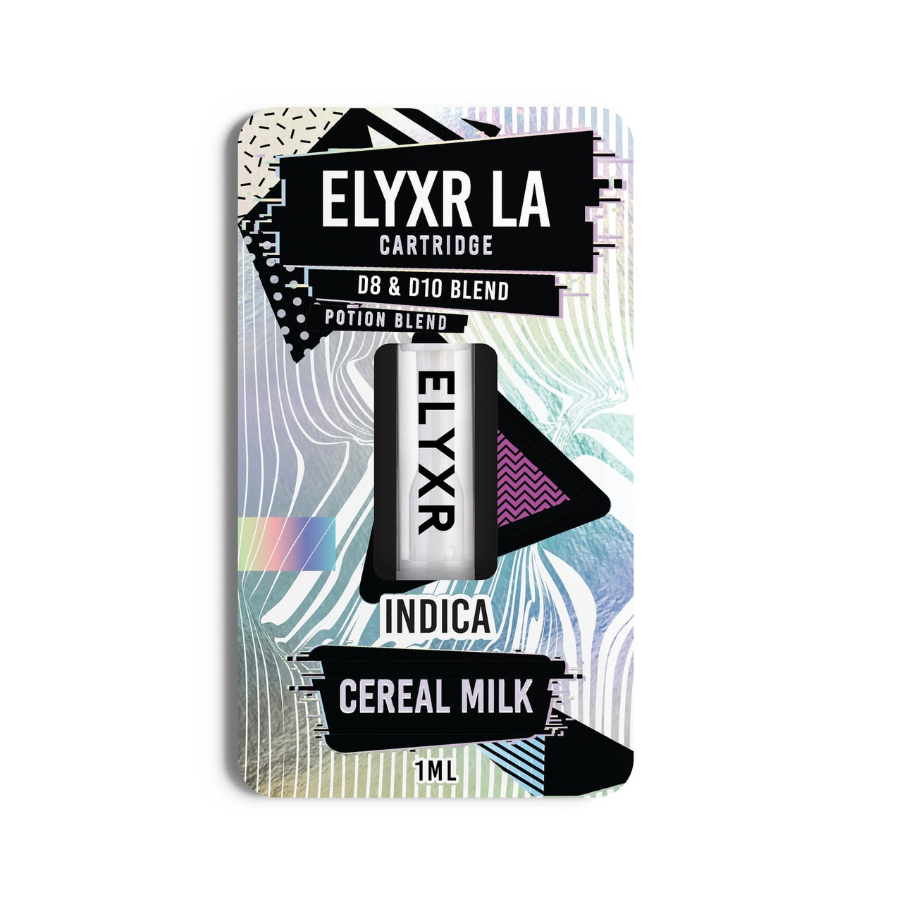 Elyxr Potion Blend Delta 8 + Delta 10 THC Vape Cartridge - The Calm Leaf