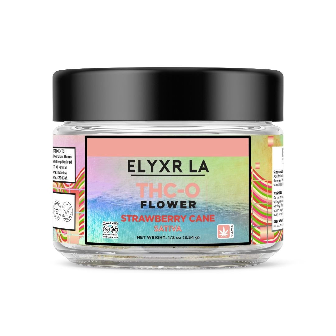 Elyxr THC-O Acetate Flower - The Calm Leaf