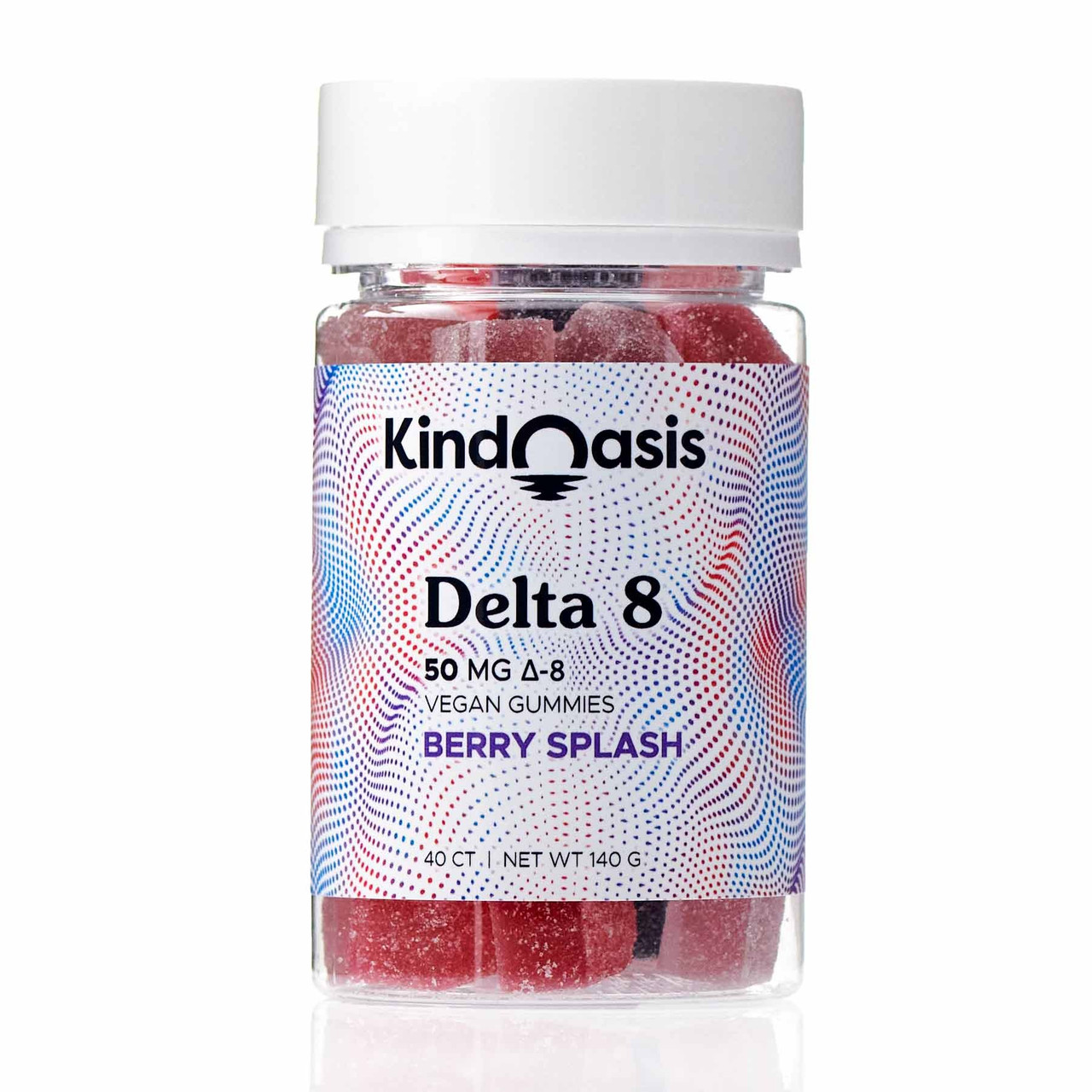 Kind Oasis Delta 8 THC 50mg Gummies - The Calm Leaf
