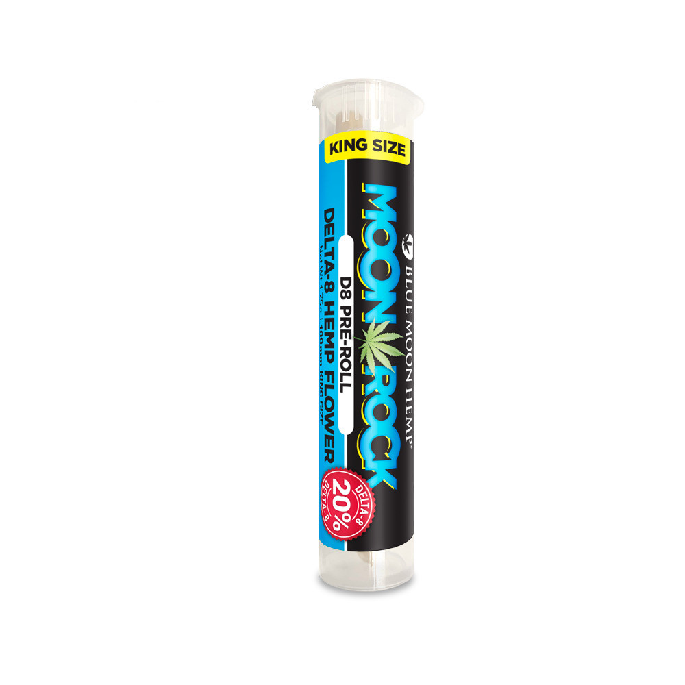 Blue Moon Hemp Delta 8 THC Moon Rocks Pre-Rolls with Kief - The Calm Leaf