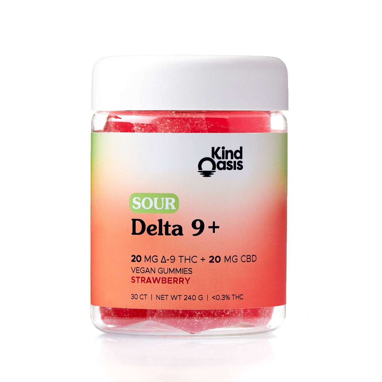 Kind Oasis Delta 9 THC + CBD Gummies - The Calm Leaf