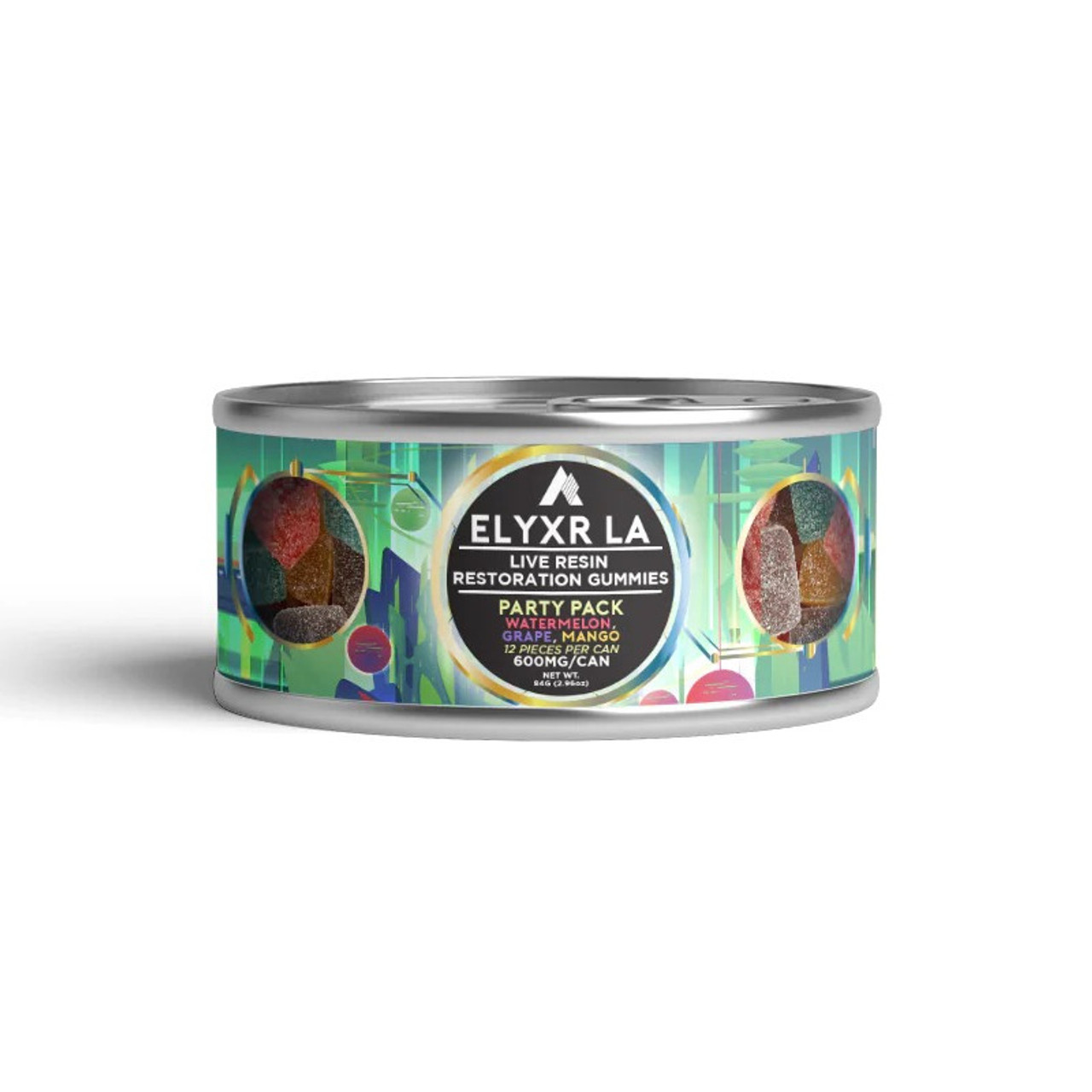 Elyxr CBDA Live Resin Restoration Gummies - The Calm Leaf