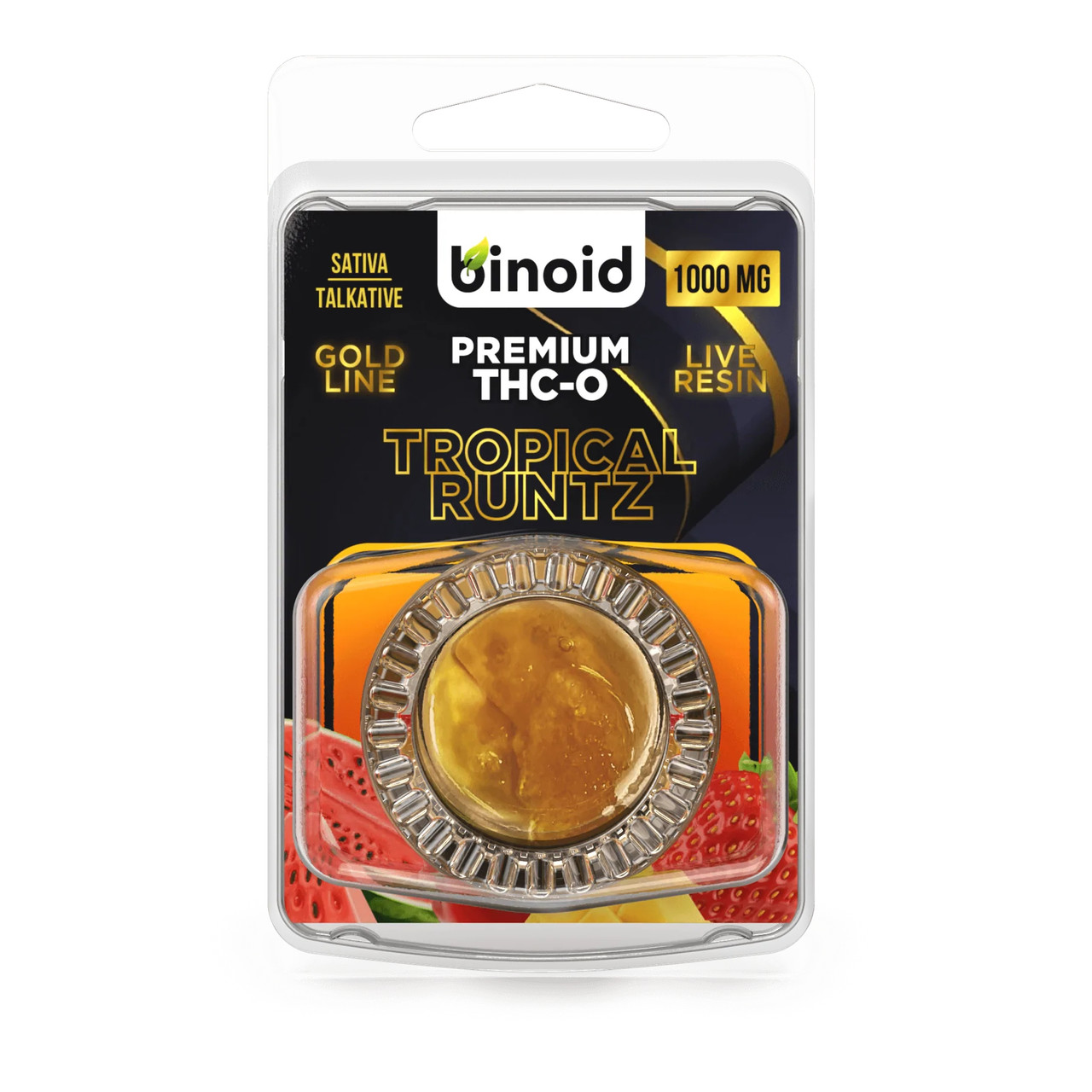 Binoid Gold Line Live Resin Premium THCO Tropical Runtz Wax Dab - The ...