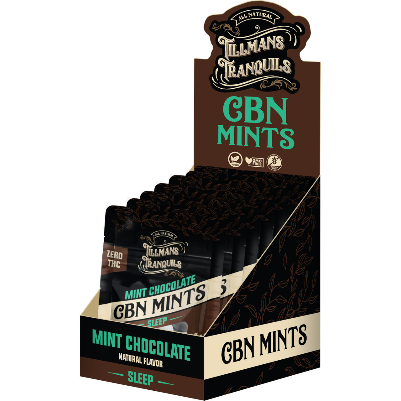 Tillmans Tranquils CBN + CBD 1:1 Sleep Mints - The Calm Leaf