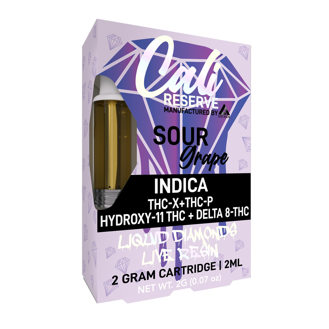 Cali Reserve THC-X + THC-P + HXY-11 THC + D8 Liquid Diamond Vape ...