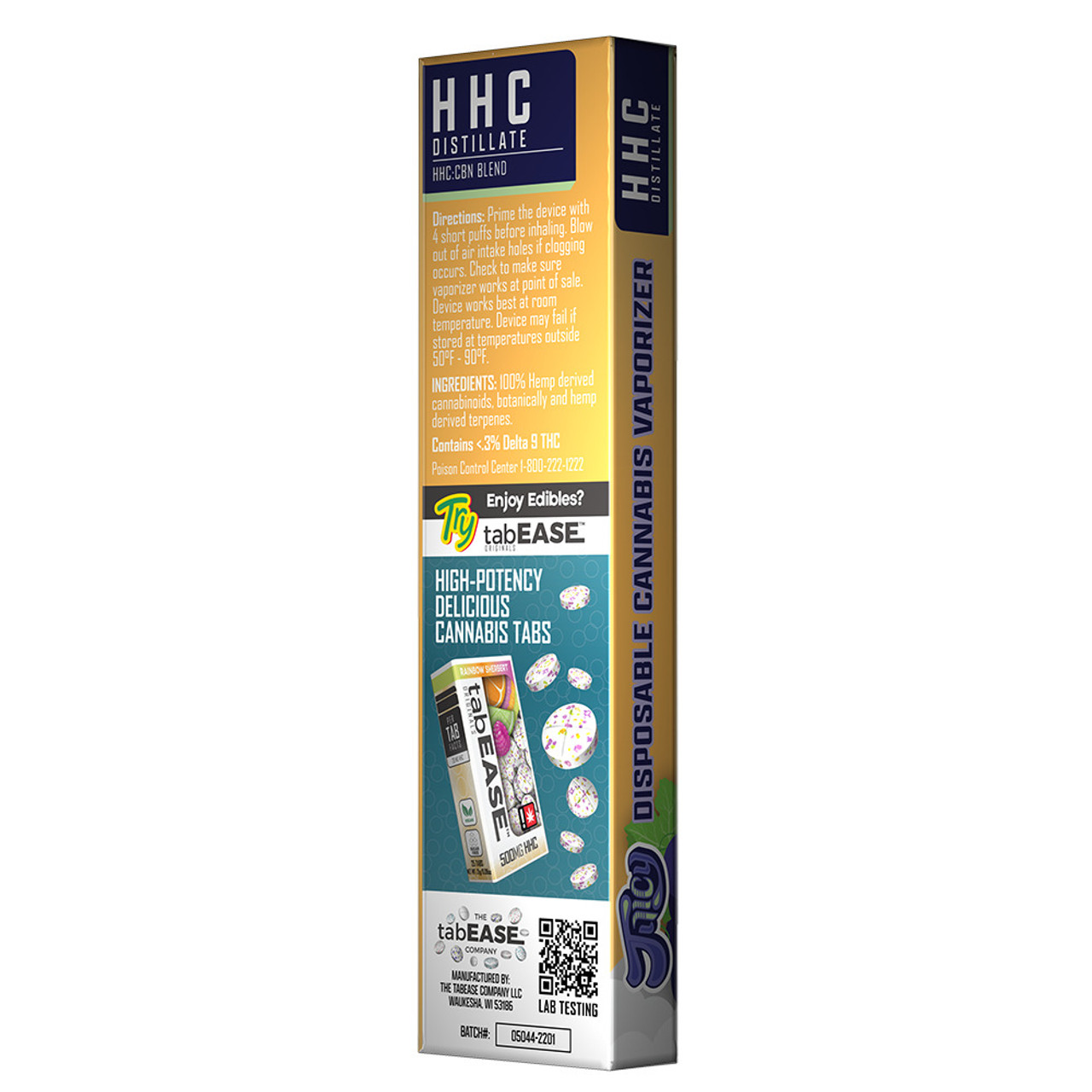 Juicy HHC Blend Disposable Vape Pen - The Calm Leaf Juicy HHC Blend Disposable Vape Pen - The Calm Leaf