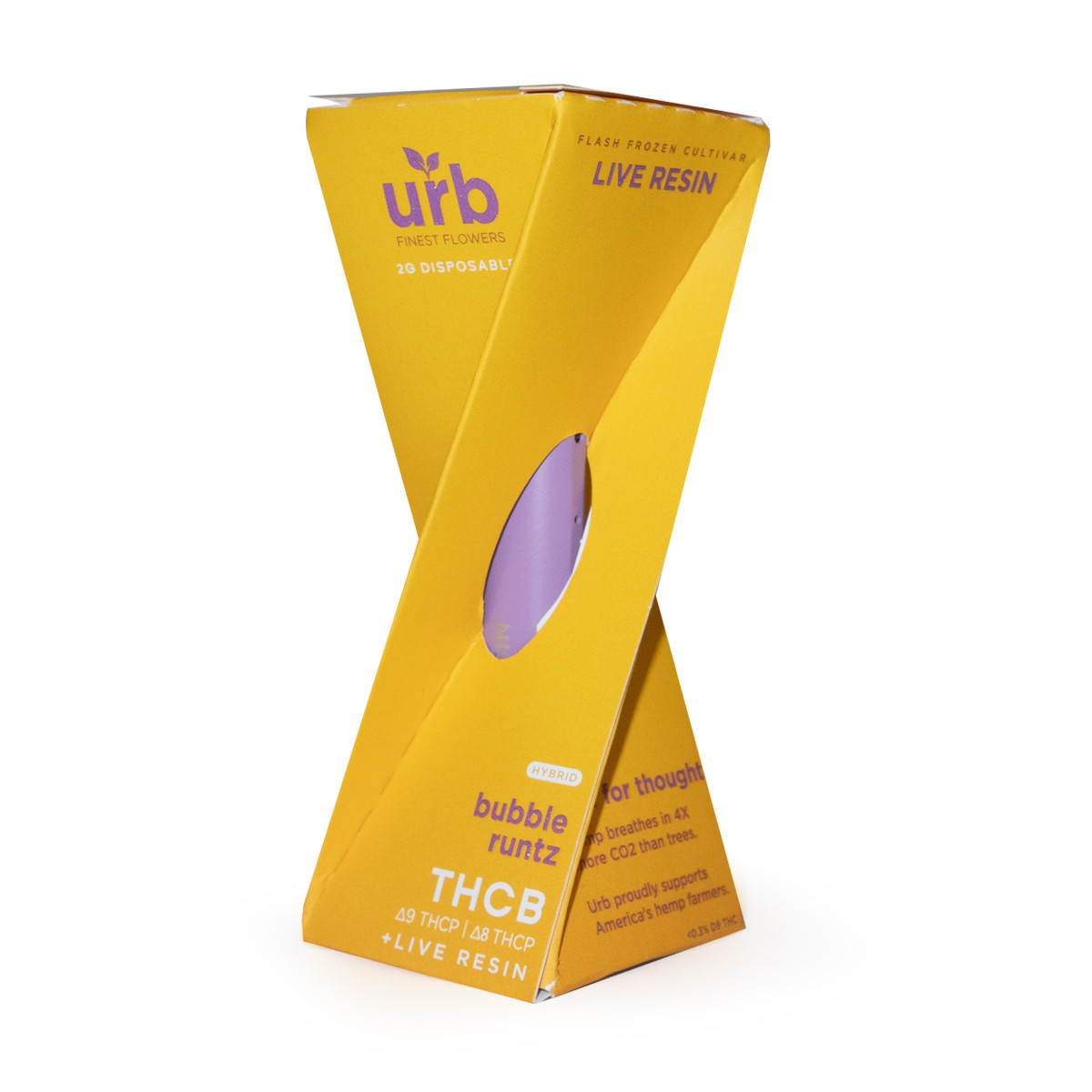Urb THCB + D9-THCP + D8-THCP Live Resin 2G Disposable Vape Pen - The ...