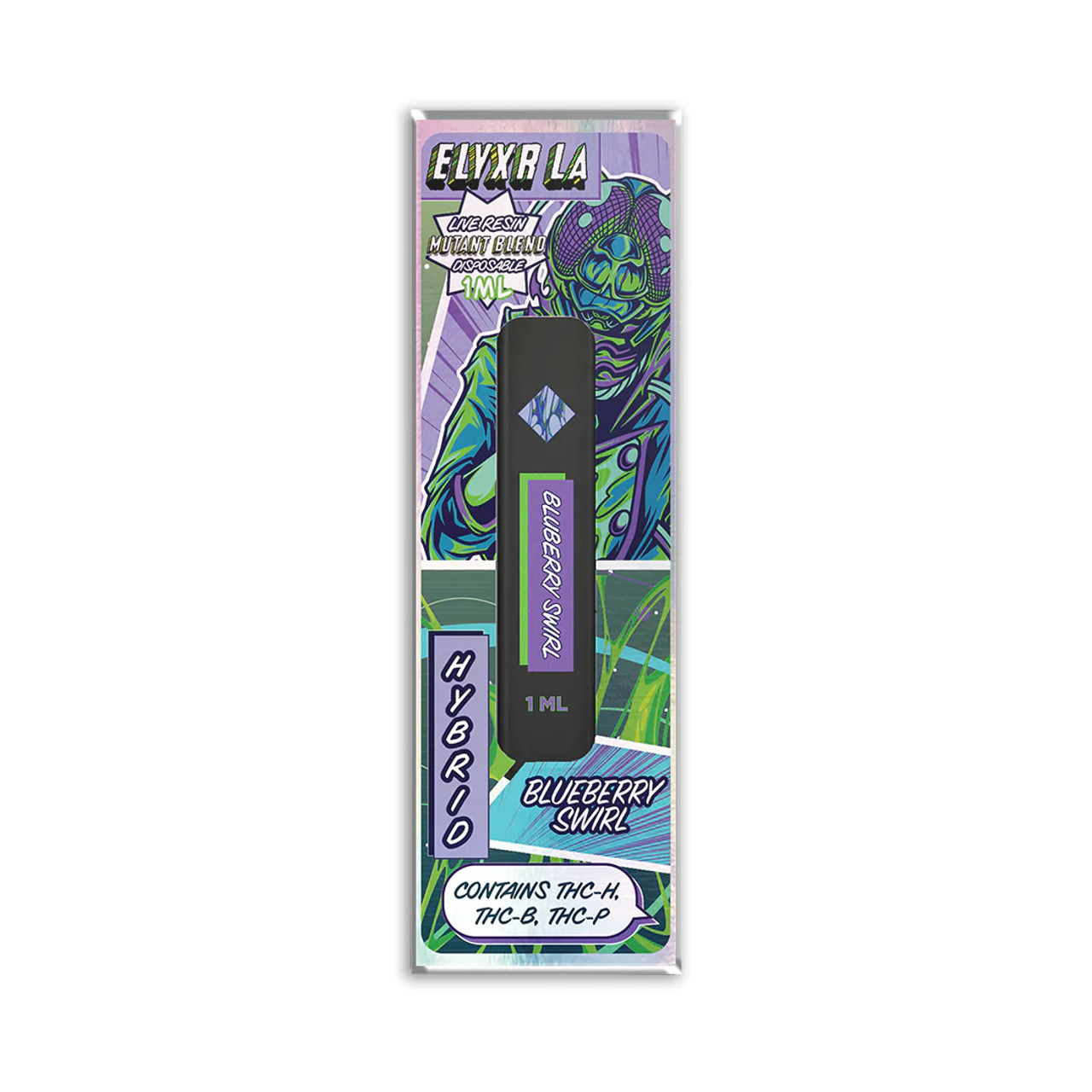 Elyxr THC-H + THC-B + THC-P Live Resin Mutant Blend Disposable Vape Pen - The Calm Leaf