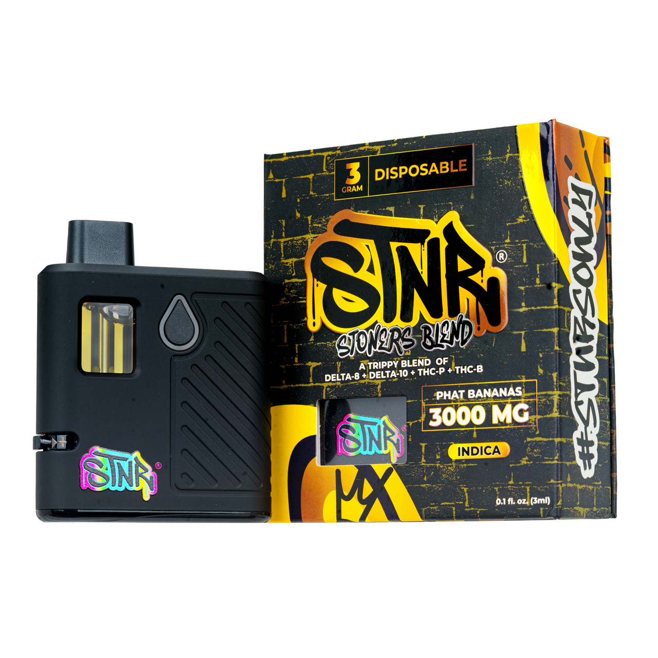STNR Stoners Blend D8 + D10 + THC-P + THC-B Disposable Vape Pen - The ...
