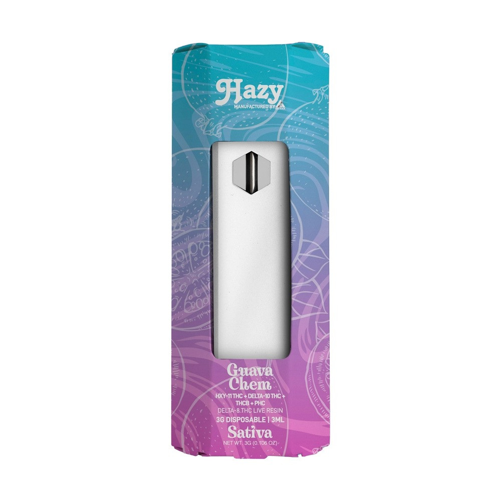 Hazy Extrax HXY-11 THC + D10 + THCB + PHC + D8 Live Resin Disposable ...