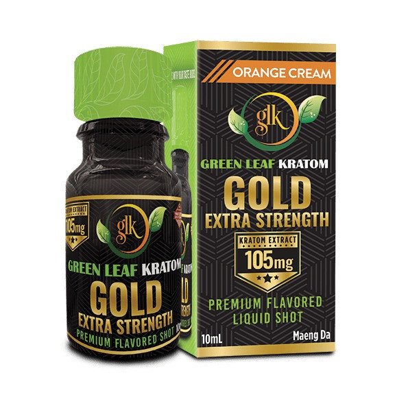 Green Leaf Kratom Gold Series Shot - Calm Leaf