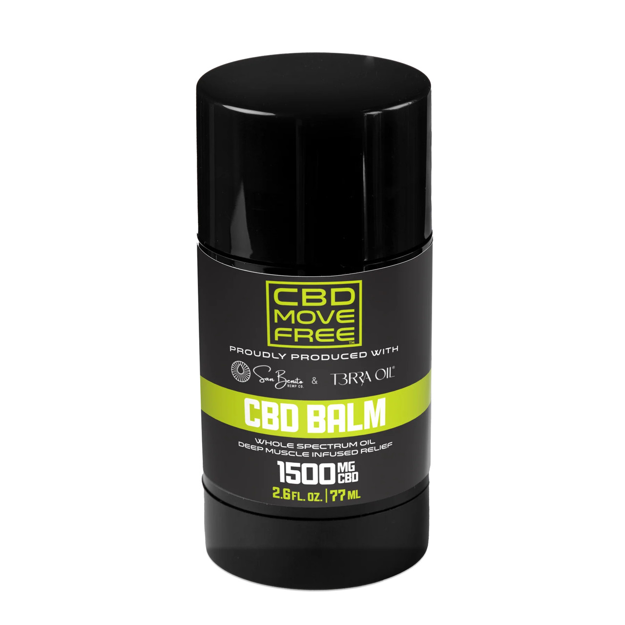 CBD Move Free Deep Muscle Relief Infused Full Spectrum CBD Balm - The ...