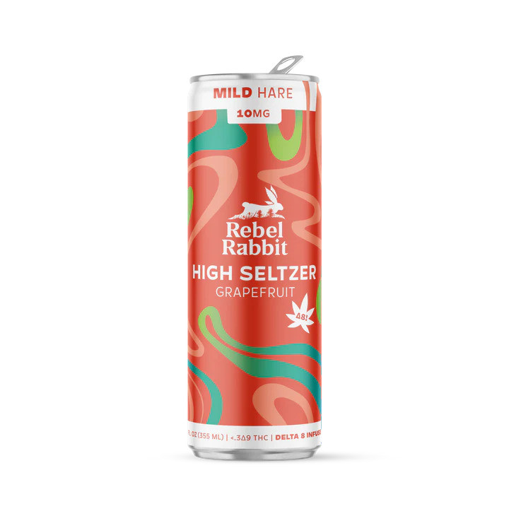 Rebel Rabbit Delta 8 THC High Seltzer - The Calm Leaf