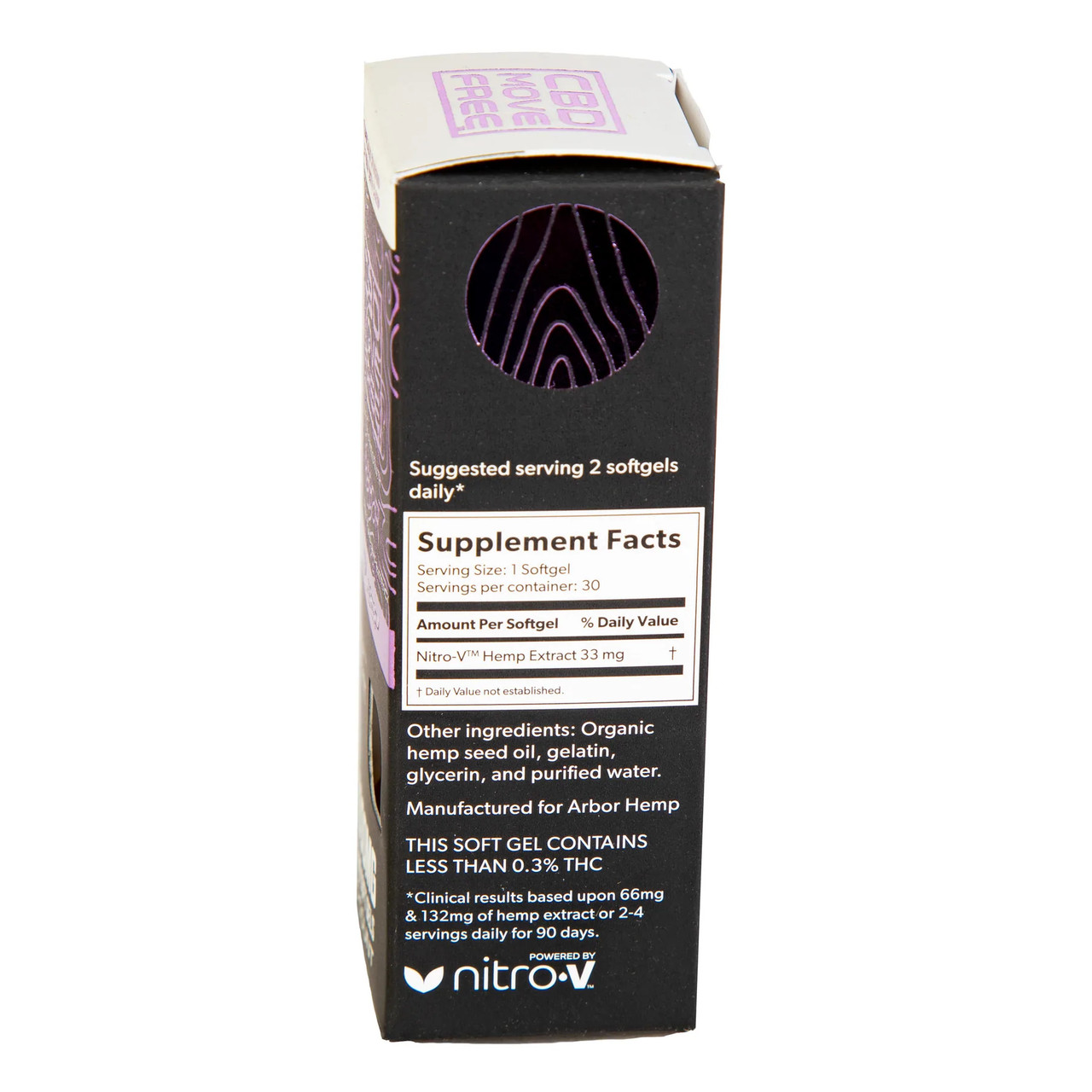 CBD Move Free Full Spectrum Hemp CBD Sleep Soft Gels - The Calm Leaf