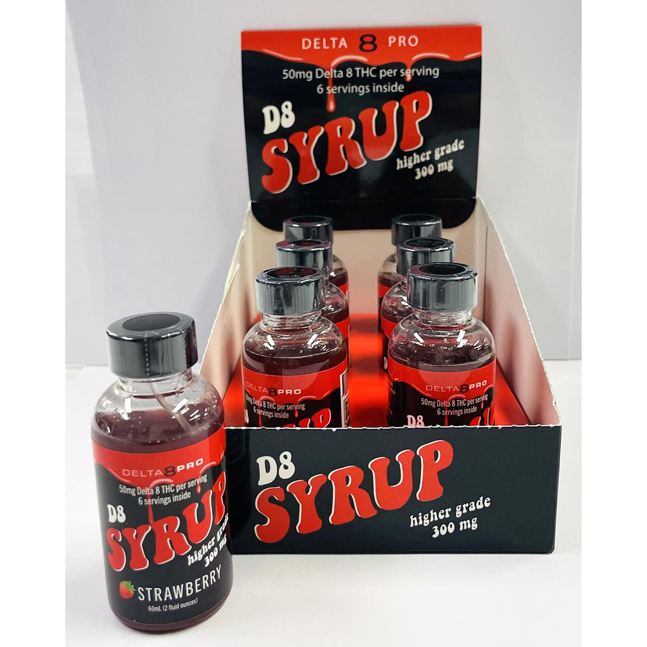 Delta 8 Pro Delta 8 THC Syrup - The Calm Leaf