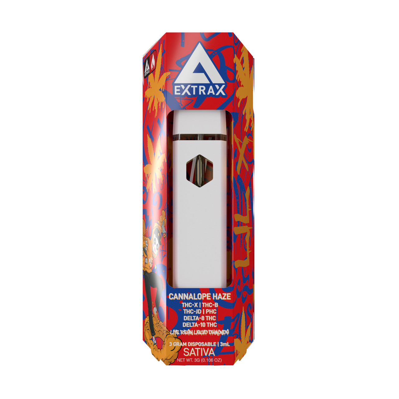 Delta Extrax THC-X + THC-B + PHC Live Resin Liquid Diamonds Disposable ...