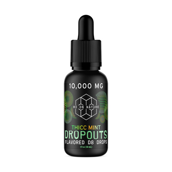 Hi On Nature Delta 8 THC Dropouts Drops - The Calm Leaf