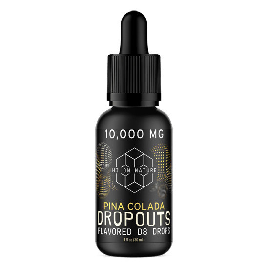 Hi On Nature Delta 8 THC Dropouts Drops - The Calm Leaf