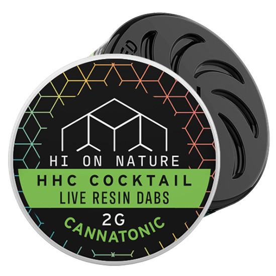 Hi On Nature HHC Cocktail Live Resin Dabs - The Calm Leaf