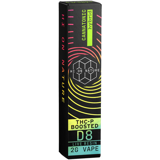 Hi On Nature THC-P Boosted D8 Live Resin 2G Disposable Vape Pen - The ...