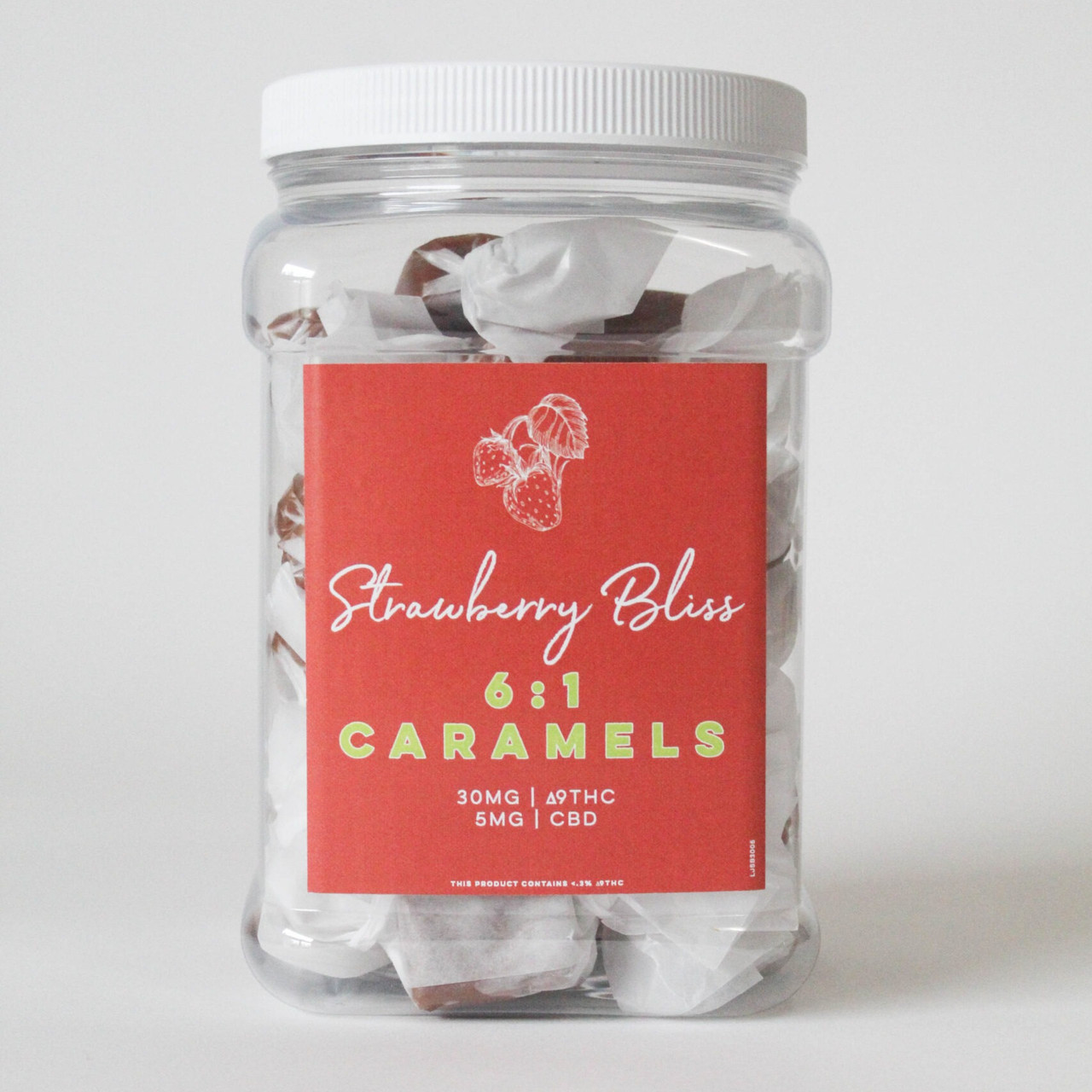 Seventh Hill Organic Delta 9 THC + CBD 6:1 Caramels - The Calm Leaf