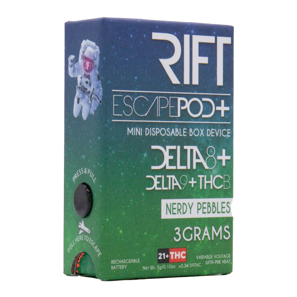 Rift Escape Pod+ 3G Mini Disposable Box Device - The Calm Leaf