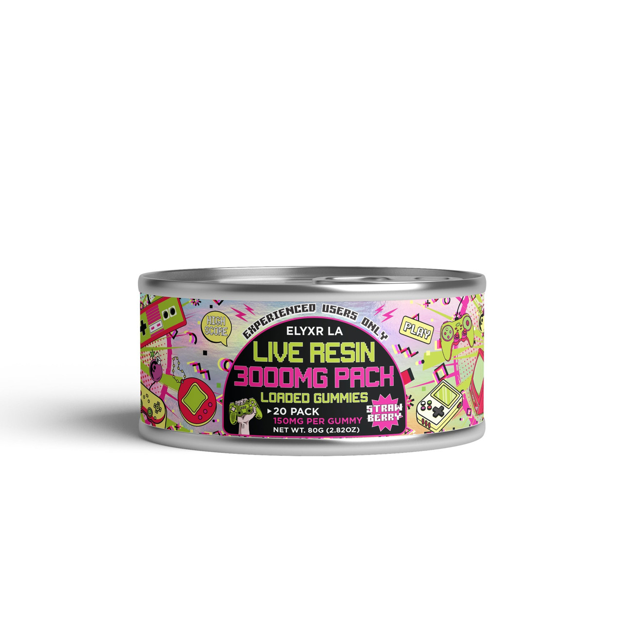 Elyxr D9 + D8 THC + HHC + CBD + CBN + CBG Live Resin Loaded Gummies ...