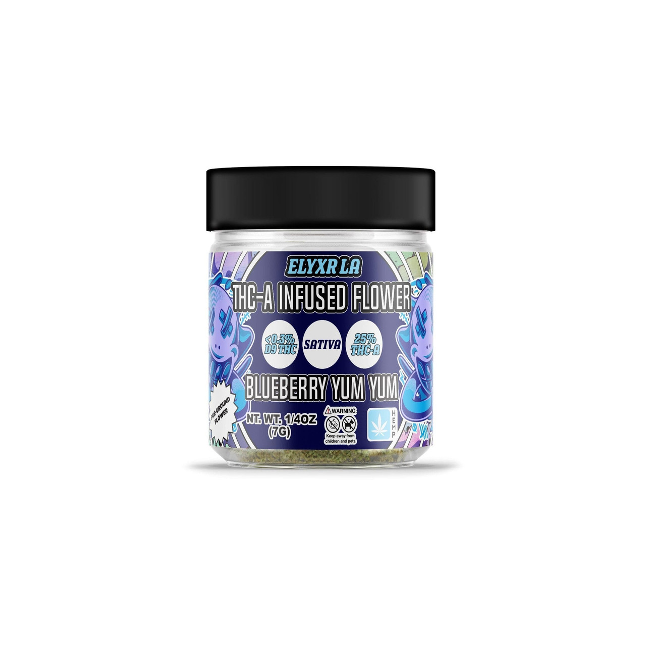 Elyxr THC-A Ground Flower - The Calm Leaf