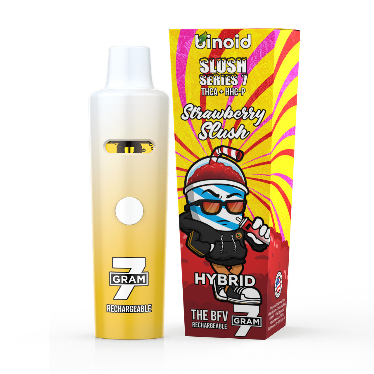 Binoid Slush Series THCA Live Resin Blend 7G Disposable Vape Pen - The ...