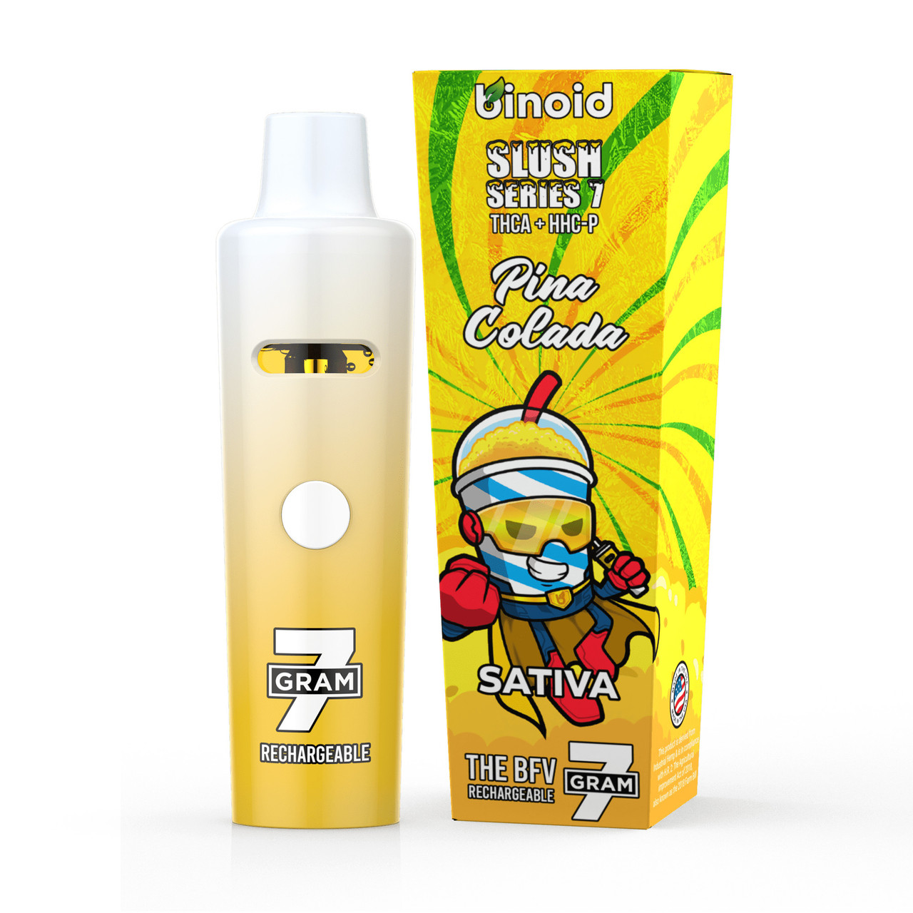 Binoid Slush Series THCA Live Resin Blend 7G Disposable Vape Pen - The ...