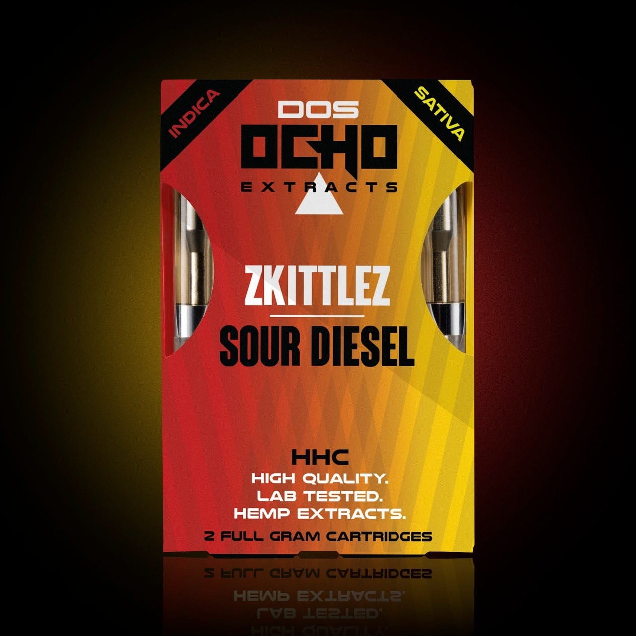 Ocho Extracts Dos HHC Dual-Pack Vape Carts - The Calm Leaf