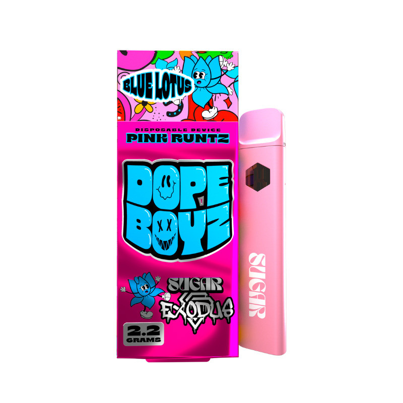 Exodus x Sugar Dope Boyz Blue Lotus Disposable Vape Pen - Calm Leaf