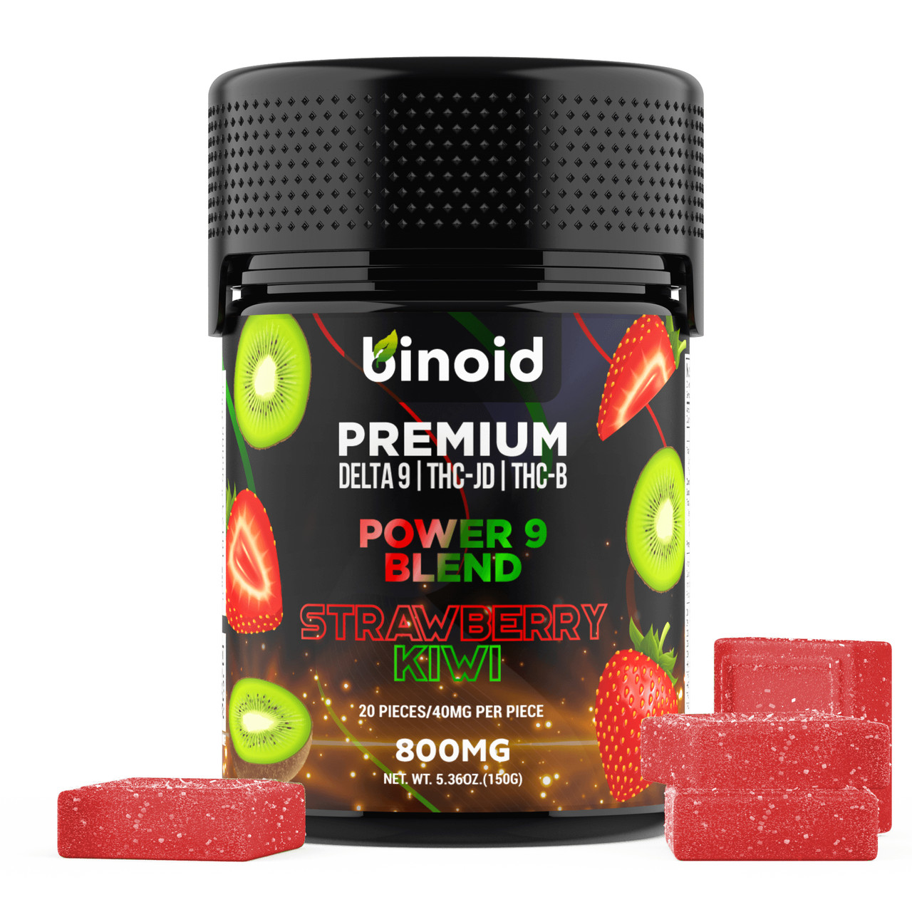 Binoid Power 9 Blend Gummies - The Calm Leaf