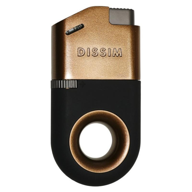 Dissim Inverted Soft Flame Butane Lighter - Calm Leaf