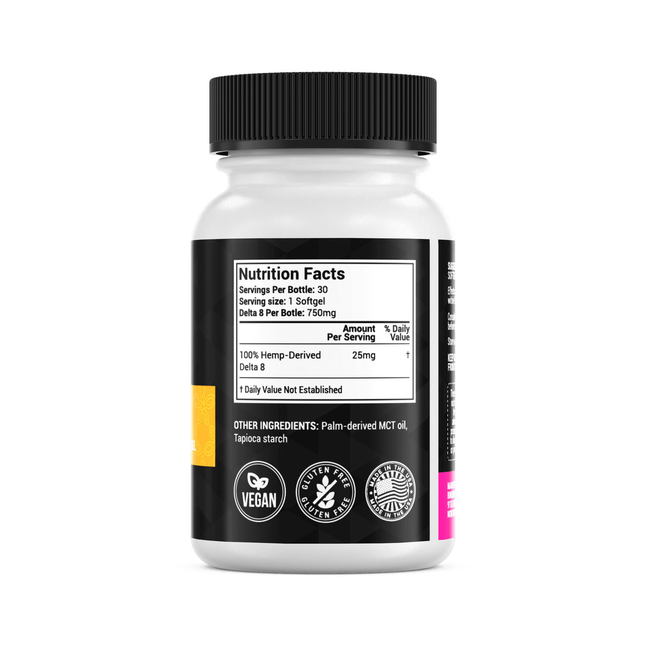 Binoid Delta 8 THC Vegan Softgels - The Calm Leaf