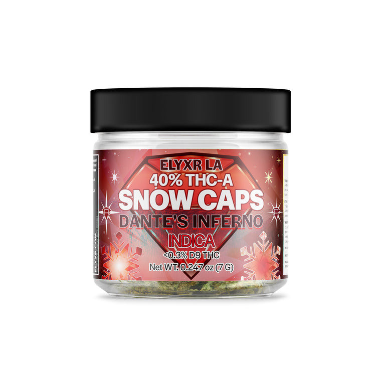 Elyxr 40% THC-A Snow Caps - Calm Leaf