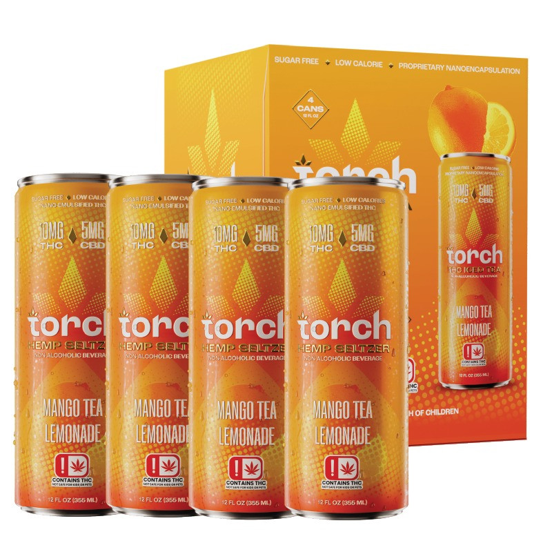 Torch Delta 9 THC + CBD Iced Tea Lemonade - Calm Leaf