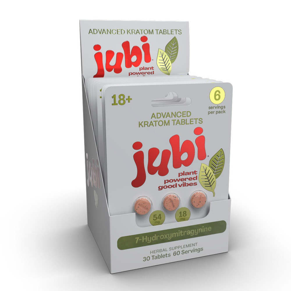 Jubi 7-OH Advanced Kratom Tablets - Calm Leaf