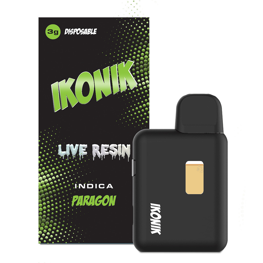 IKONIK Live Resin Blend 3G Disposable Vape Pen - Calm Leaf