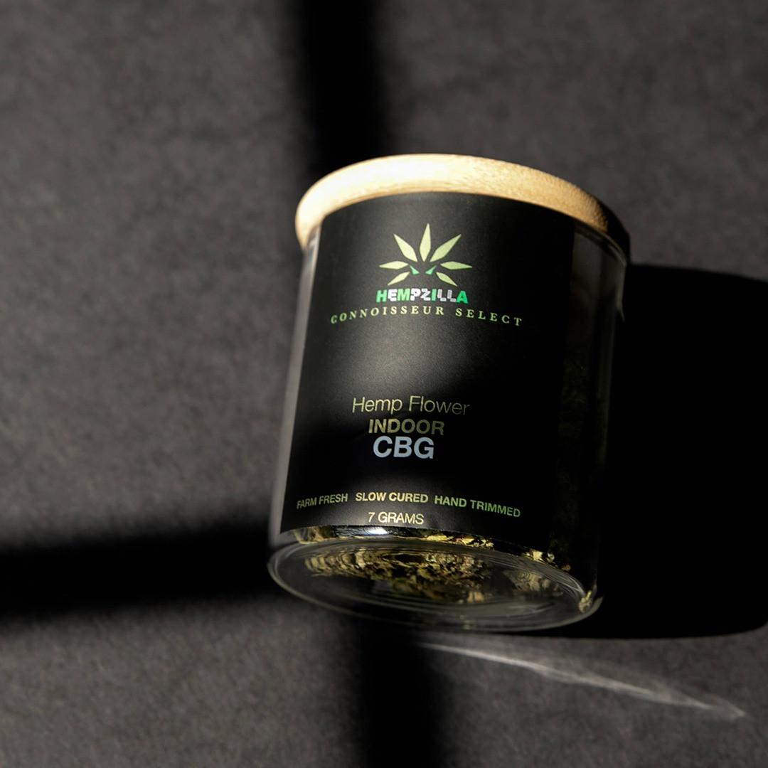 Hempzilla Connoisseur Select Hemp CBG Flower - The Calm Leaf